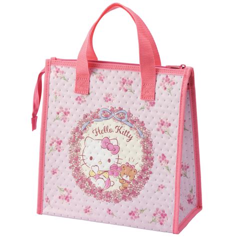 Kigurumi Shop Hello Kitty Insulated Lunch Bag Floral Wreath