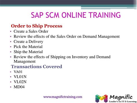 Ppt Sap Scm Erp Procurement Certification Course In Online Train Powerpoint Presentation Id