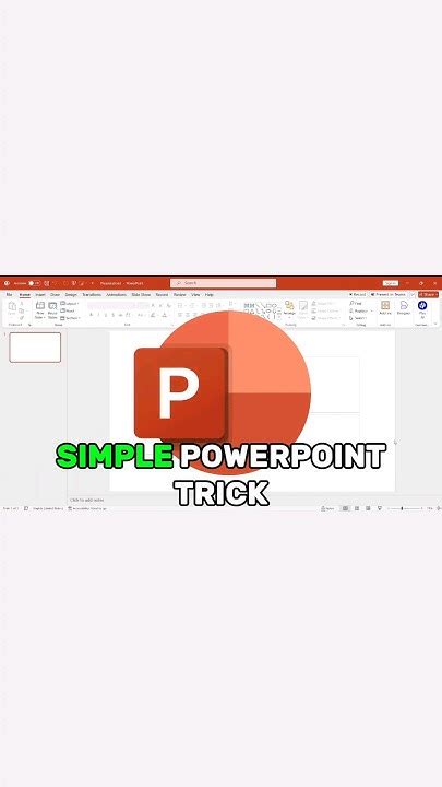 Amazing Powerpoint Trick Powerpoint Powerpointtutorial