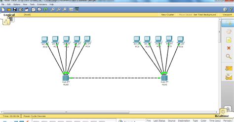 REDES DE COMPUTADORES SUBNETEO CLASE B DE UNA RED DE 10 PCS CON DOS