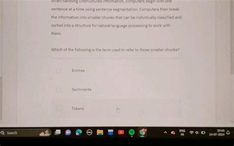 When Handling Unstructured Intormation StudyX