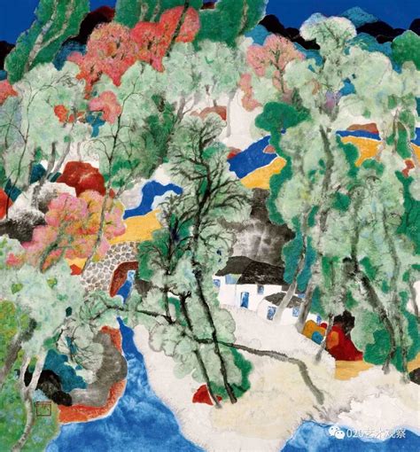 林天行：浓彩重墨书写 天行之荷” 搜狐大视野 搜狐新闻