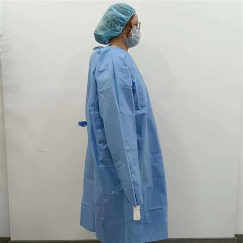 Anti Static Disposable Hospital Sterile Sms Theatre Isolation Gown
