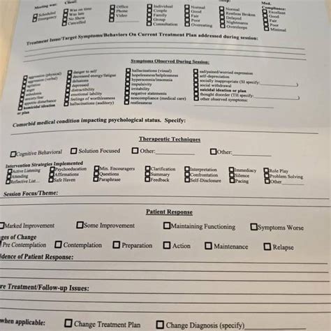 Dap Note Therapist Note Template Therapy Note Note Template For