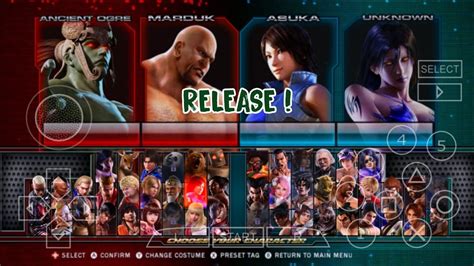 Mods Release Tekken Tag Tournament 2 Ppsspp Youtube