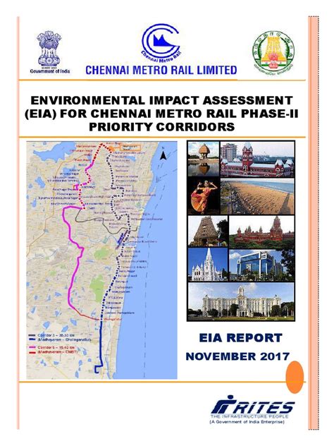 Chennai Metro Eia Pdf Pdf Environmental Impact Assessment Air