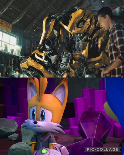 Bumblebee Feels Bad For Tails Nine By Artydoespictures On Deviantart
