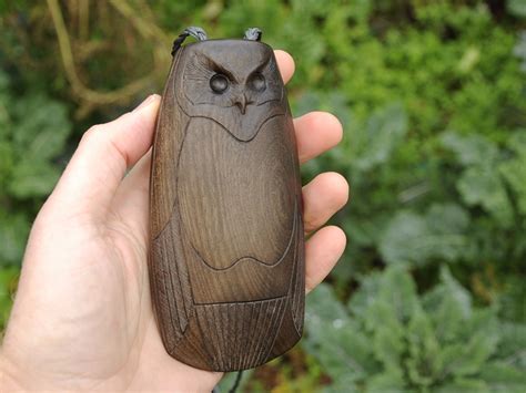 Light Pounamu Ruru — A Carved Piece