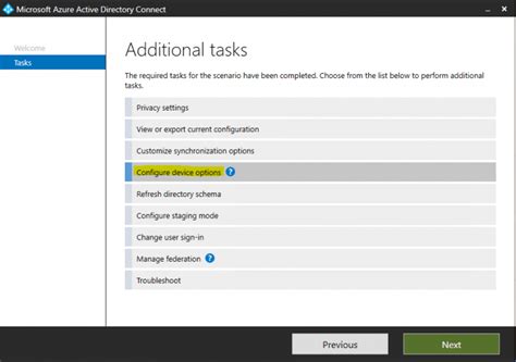 Configure Hybrid Azure AD Join For Managed Domains Matrixpost Net