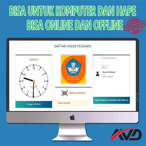 Jual Aplikasi Absensi Siswa Dan Guru Dengan Barcode Berbasis Web Bisa Online Dan Offline