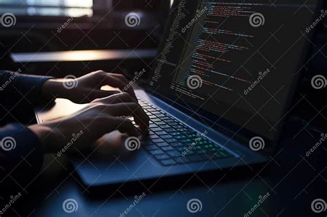 data scientists man programmer using laptop analyzing and develop ai