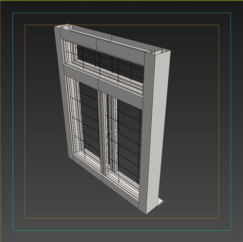 Window Classical 3d Model 10 Unknown Obj Fbx Max Free3d