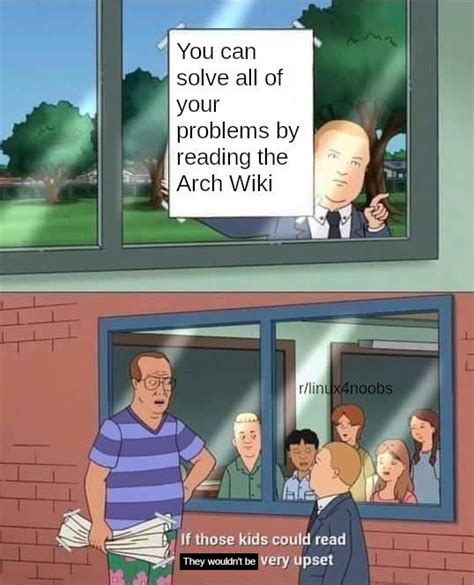 Arch Linux Is Hard R Linuxmemes