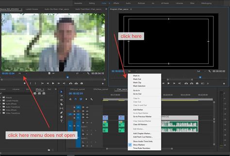 Solved Re Context Menu In Source Monitor Does Not Work Adobe Community 9358697