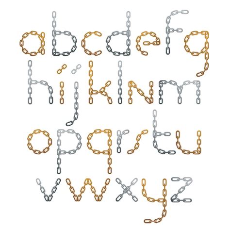 Premium Vector Set Of Vector English Alphabet Letters Isolated Lower