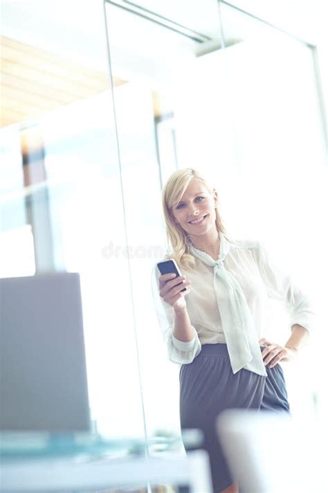 Woman Phone And Office Chat In Portrait Receptionist And Check