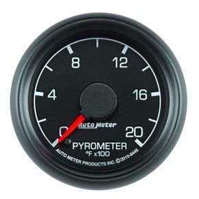 Autometer Factory Match Ford 524mm Full Sweep Electronic 0 2000 Deg F