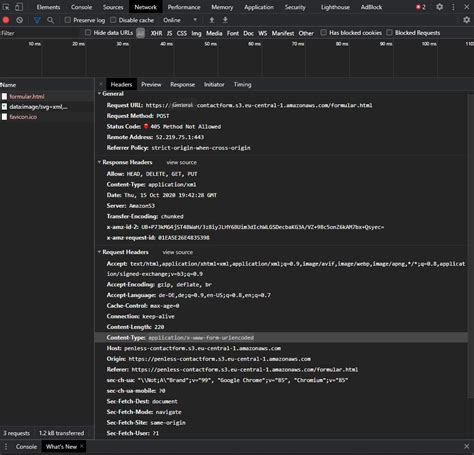 Amazon Web Services Ajax Post To Aws Api Gateway Not Working 405 Method Not Allowed But Its
