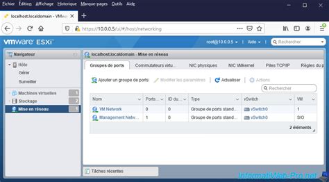 Understand The Basics Of Network Management On Vmware Esxi 67 Vmware