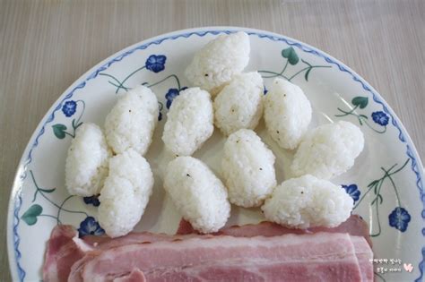베이컨치즈말이 만들기