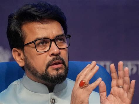 Centre Doing Its Best To Help Calamity Hit States Says Anurag Thakur