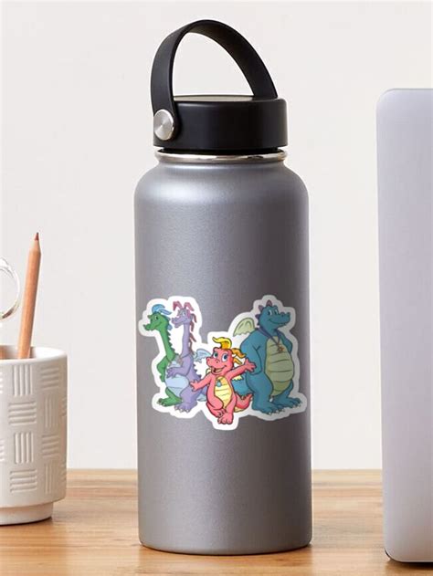 Dragon Tales Cassie Zak Wheezie Ord Sticker For Sale By
