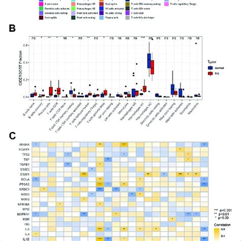 Immunoinfiltration Analysis A Based On Cibersort Algorithm The Download Scientific Diagram