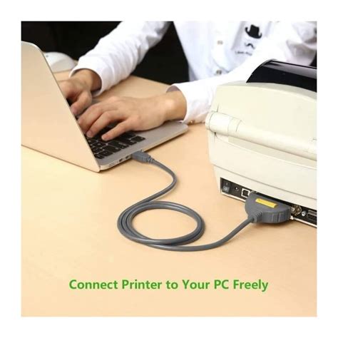 Ugreen Usb 2 0 A To Cn36 Ieee 1284 Female Parallel Printer Cable 2m