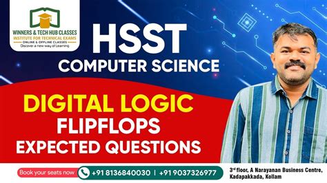 Hsst Computer Science Digital Logic FLIPFLOPS Expected Questions YouTube
