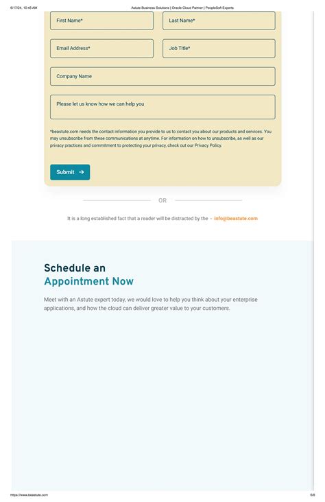 Astute Business Solutions Oracle Cloud Partner Pdf