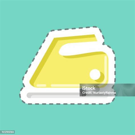 Garis Stiker Memotong Besi Cocok Untuk Simbol Pendidikan Desain