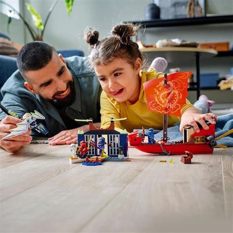 Lego Ninjago L Ultime Qg Des Ninjas Lego King Jouet Lego Briques Et Blocs Lego