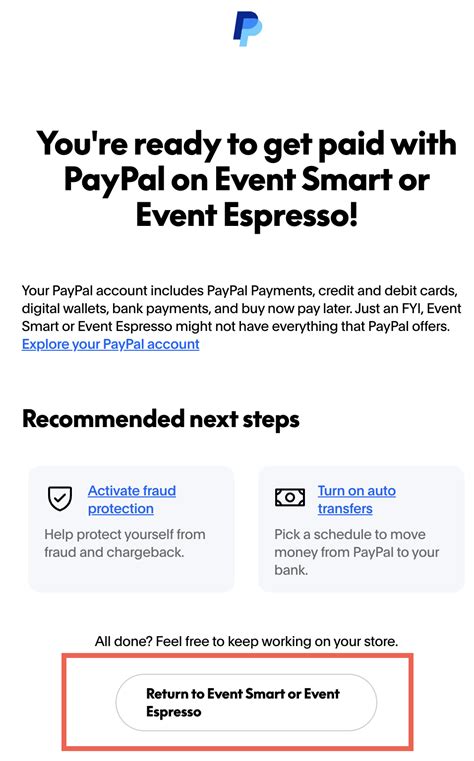 paypal commerce checkout payment gateway event espresso user guides