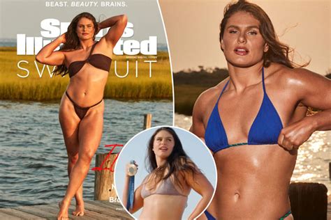 Us Rugby Hero Ilona Maher Stars For Si Swimsuit With Her Olympic Medal