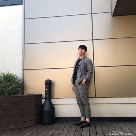 남자 셋업 수트 세미정장 코디 올리브 컬러로 위트를 더해보자 With 유니클로 And 손신발 네이버 블로그