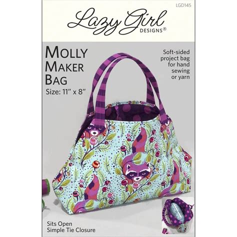 Molly Maker Bag Sewing Pattern From Lazy Girl Designs Lgd145 Etsy
