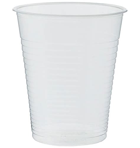 Bicchiere di Plastica PS Transparente 200ml Ø7 0cm 50 Pezzi