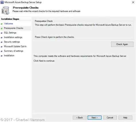 Installing Microsoft Azure Backup Server V2 On Windows Server 2016 And