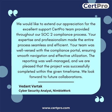 Soc2 Compliance Cybersecurity Linkedin Certpro