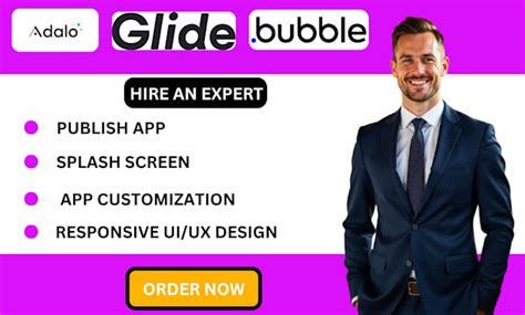 Build A No Code Mobile Or Web App Using Bubble Adalo Or Glide Mvp Saas By Sarahwilliams46 Fiverr