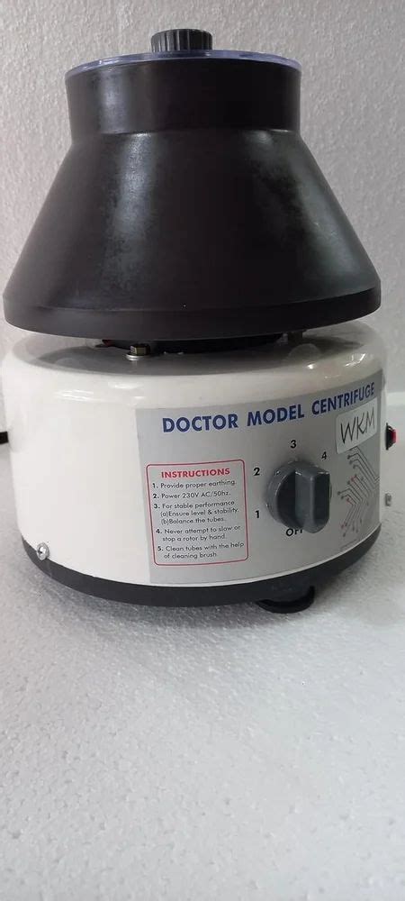 4 Tubes Wkm Doctor Model Centrifuge Mild Steel At ₹ 1600 Piece In