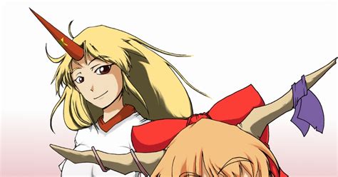 東方 鬼神二人 秋津モトノブのイラスト Pixiv