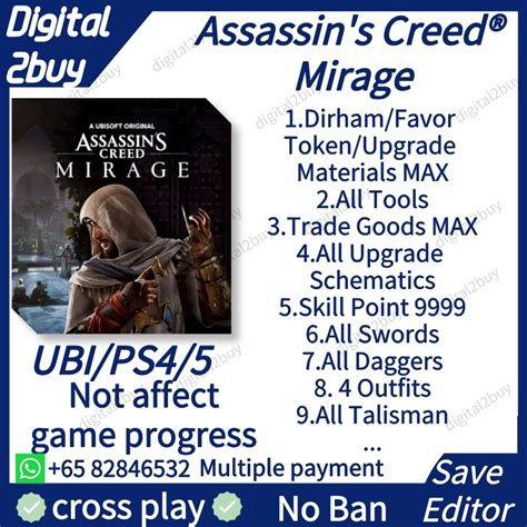 assassin s creed mirage save editor ac mirage save modding acm cheats