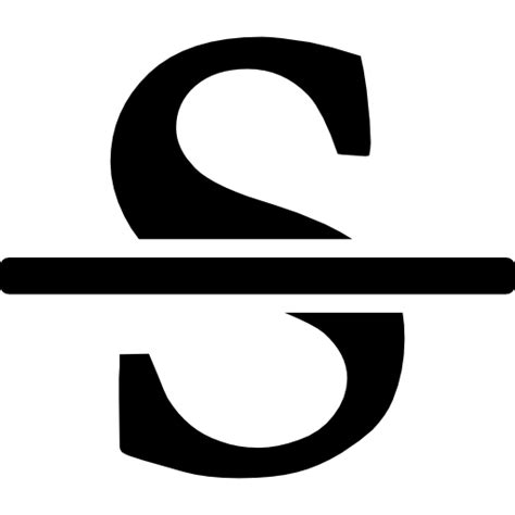 Symbol Strikethrough Text Strikethrough Formatting Letter Line