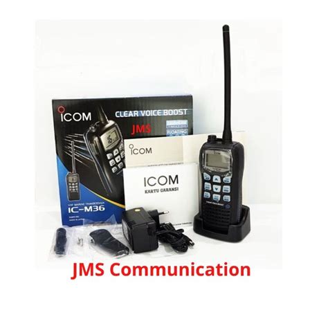 Jual Radio HT ICOM IC M36 VHF Icom M36 MARINE Shopee Indonesia