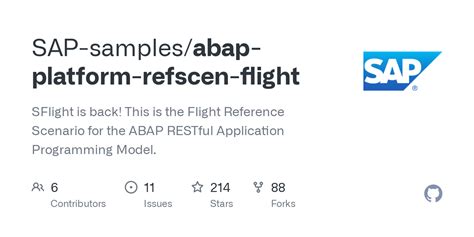 Issues · Sap Samplesabap Platform Refscen Flight · Github
