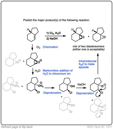 Epoxide Reaction Quizzes Master Organic Chemistry