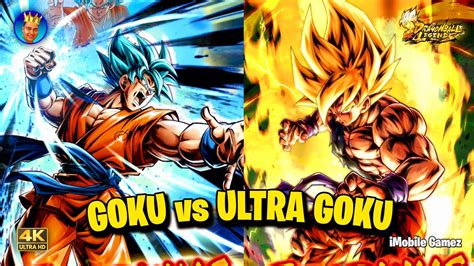 Dragon Ball Legends Goku Vs Goku Ultra Instinct Full Gameplay Mobile