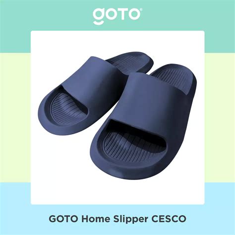 Jual Goto Living Cesco Sandal Rumah Hotel Sendal Karet Kamar Mandi