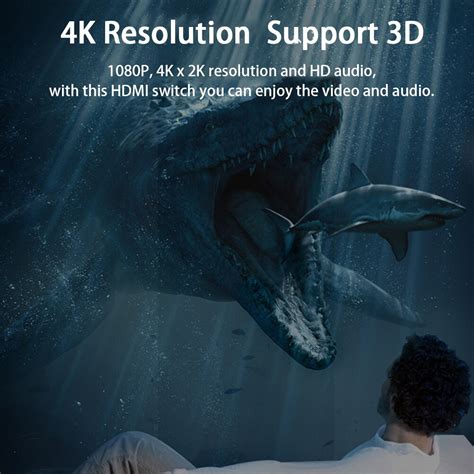 K HD Hub Laptop Home Office Bi Direction HDMI Swi Grandado